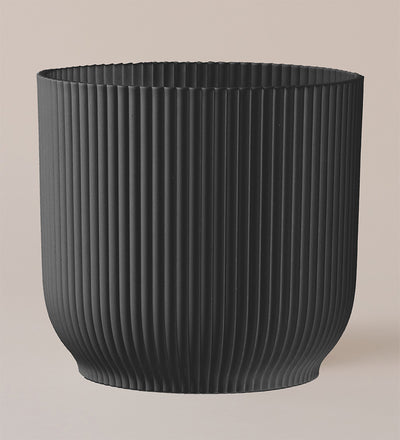 Dark Grey Pot with Self-Watering Insert (30cm)