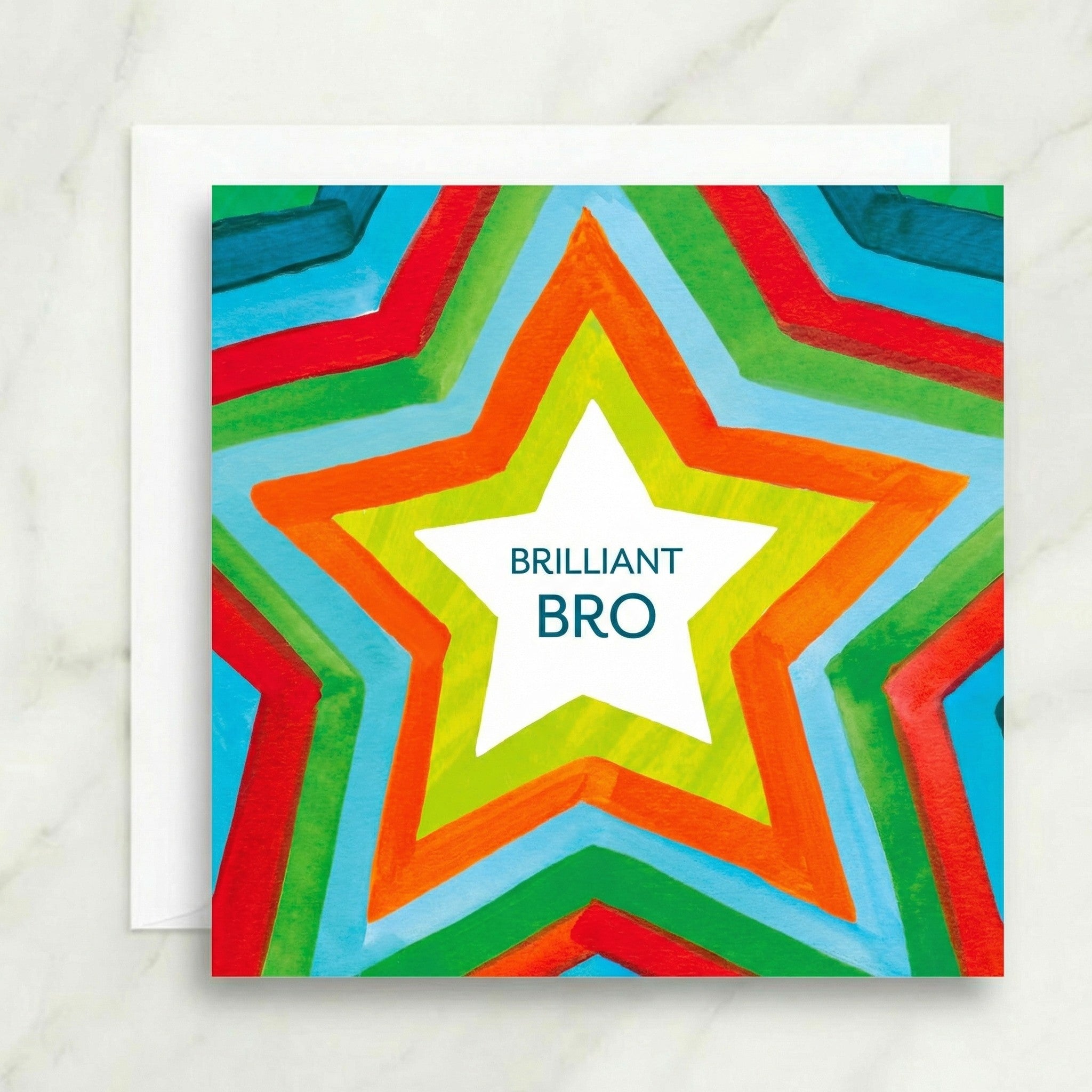 Brilliant Bro Birthday Card | Woodmansterne Moments | Personalised ...