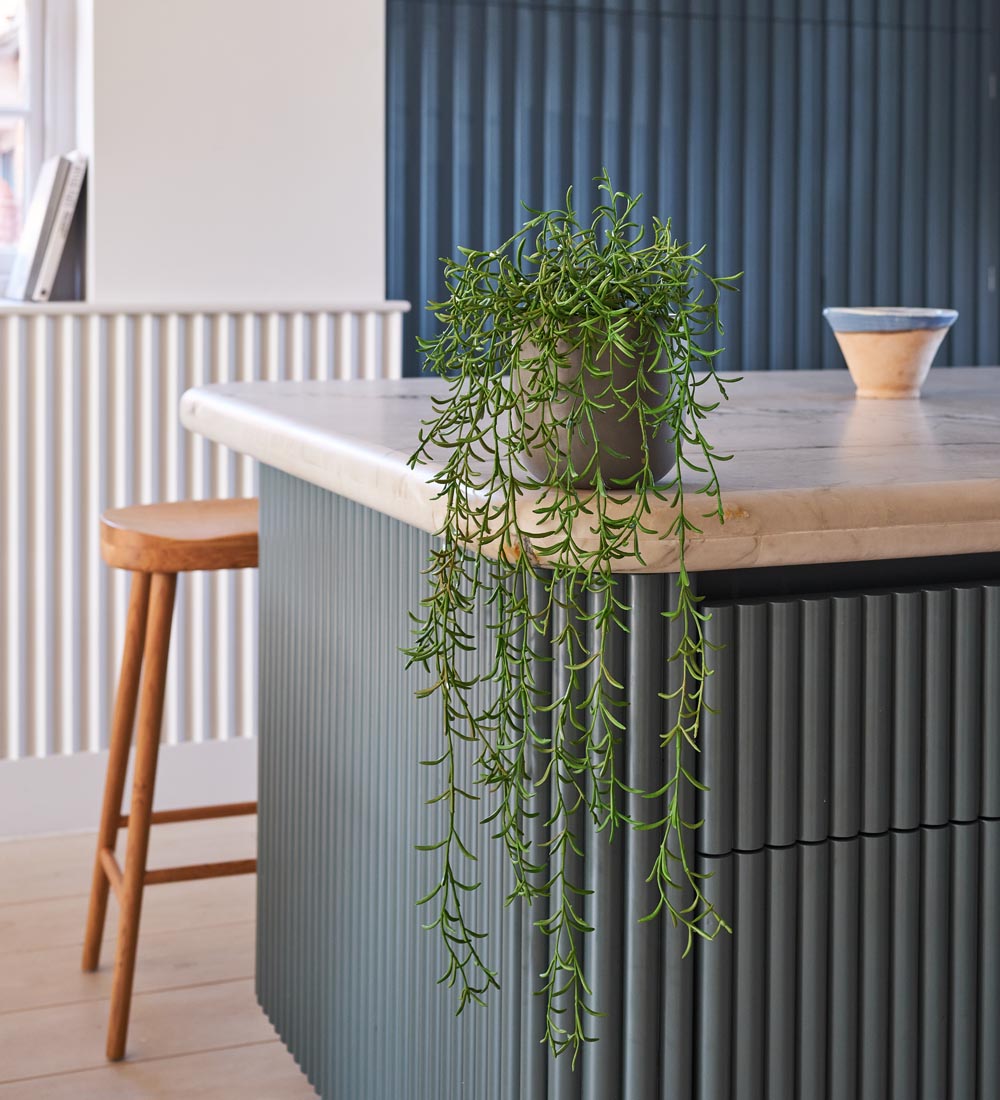 Artificial String of Dolphins Hanging | Realistic Indoor Faux Plant